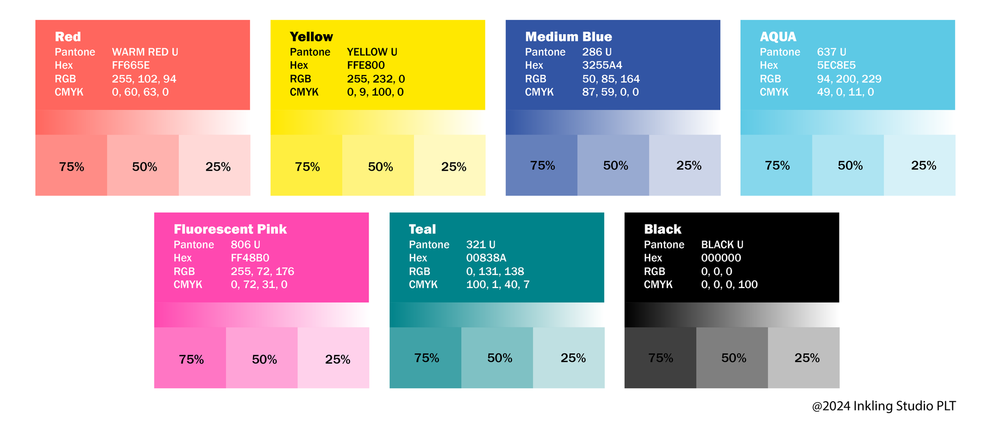 Colours & Papers – Inkling Studio